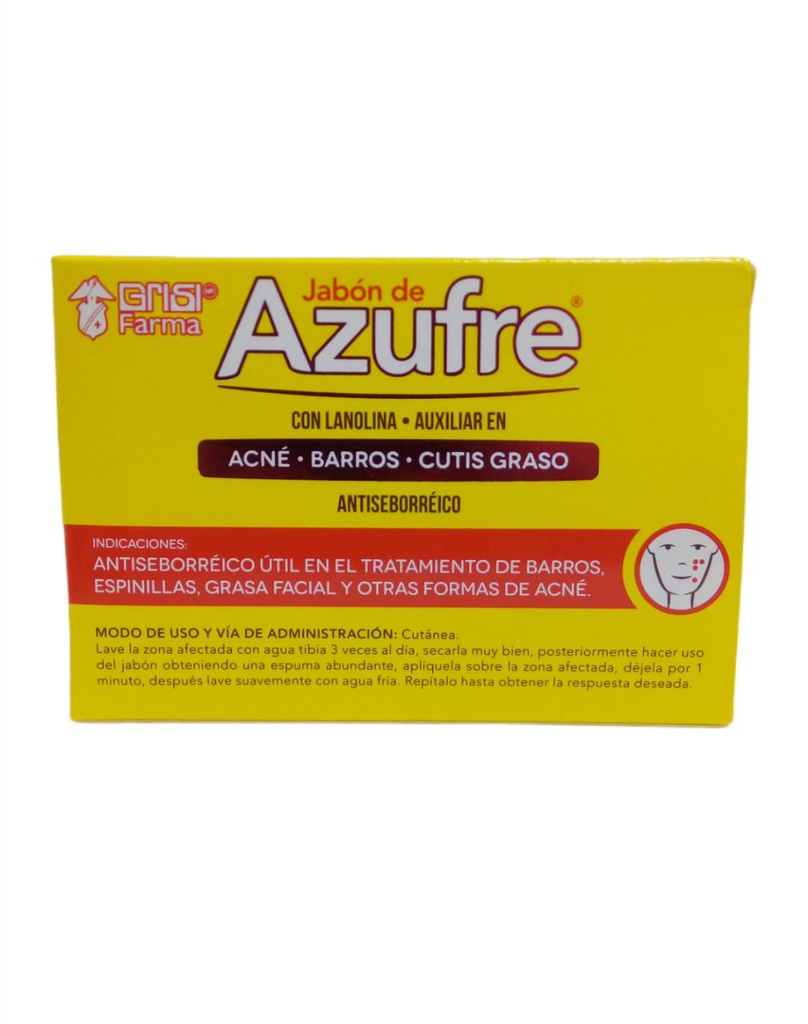 JABON AZUFRE CON LANOLINA GRIS | Supermercado El Éxito