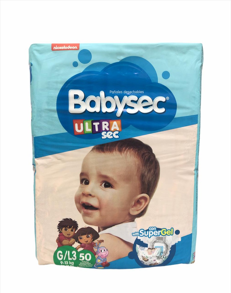 BABY SEC ULTRA G/L 50UN | Supermercado El Éxito