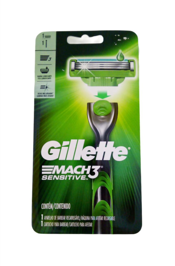 GILLETTE MACH 3 SENSITIVE | Supermercado El Éxito