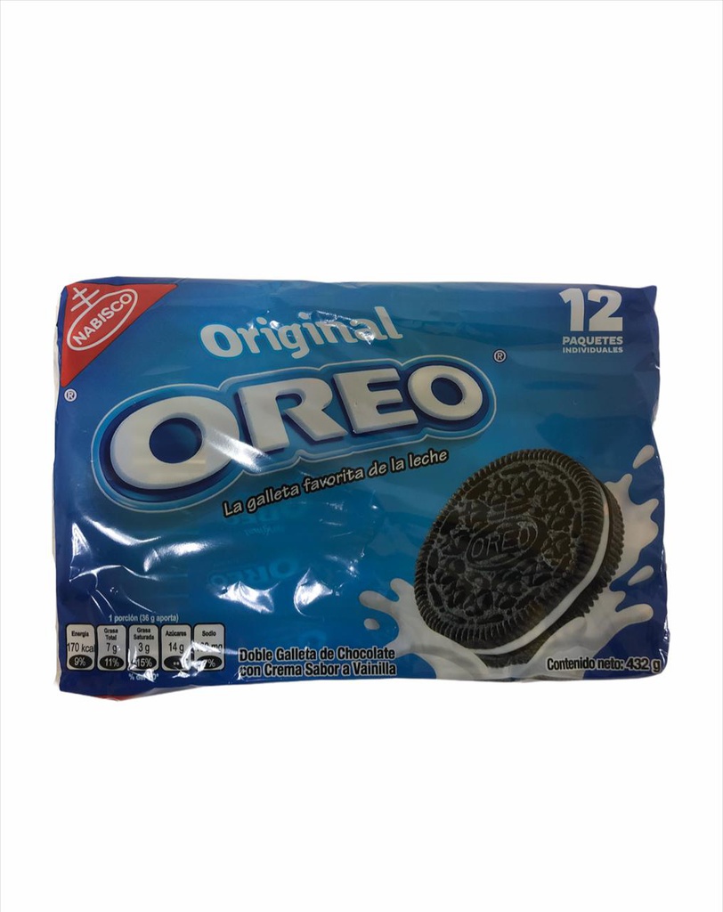 GALLETA OREO REGULAR PAQ 36GR | Supermercado El Éxito