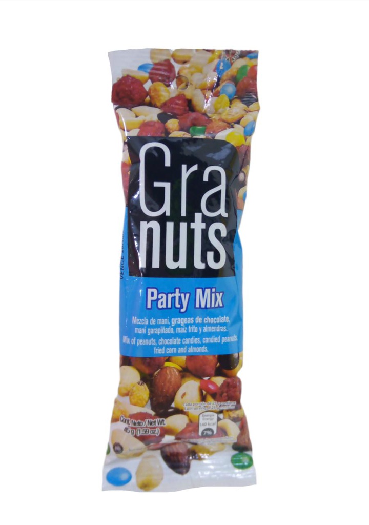 PARTY MIX GRANUTS 45 G | Supermercado El Éxito