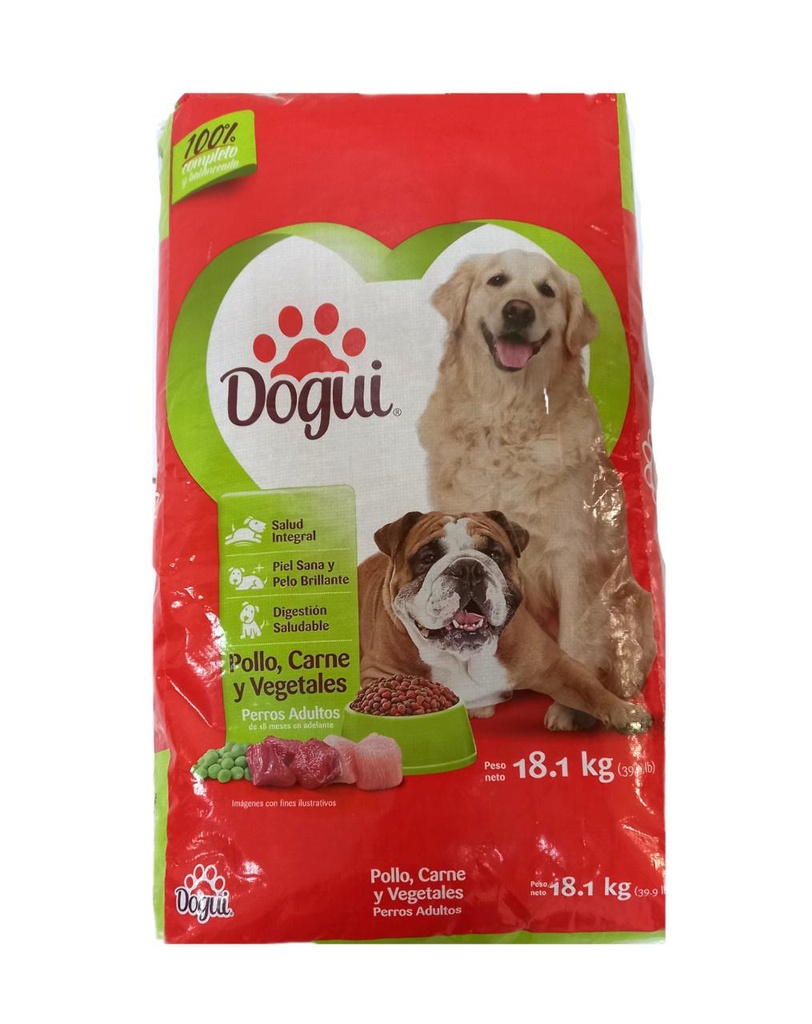 SACO DOGUI POLLO CARNE Y VEGETALES 40 LIBRAS | Supermercado El Éxito