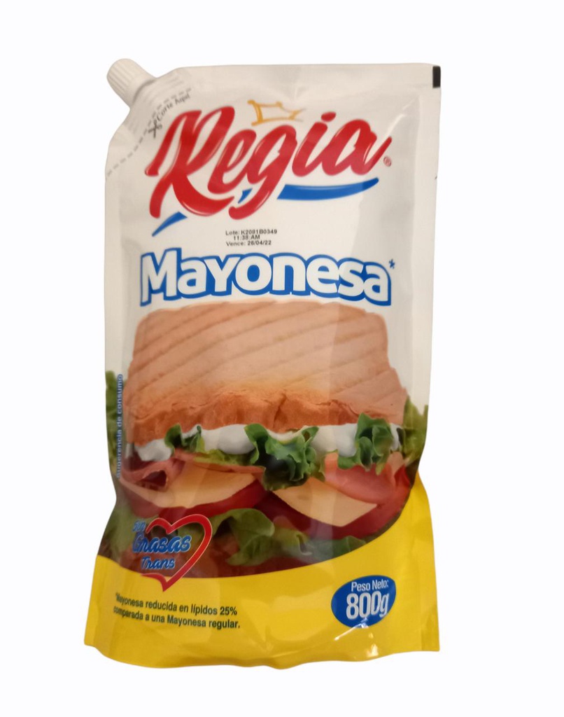 MAYONESA REGIA 800GR | Supermercado El Éxito
