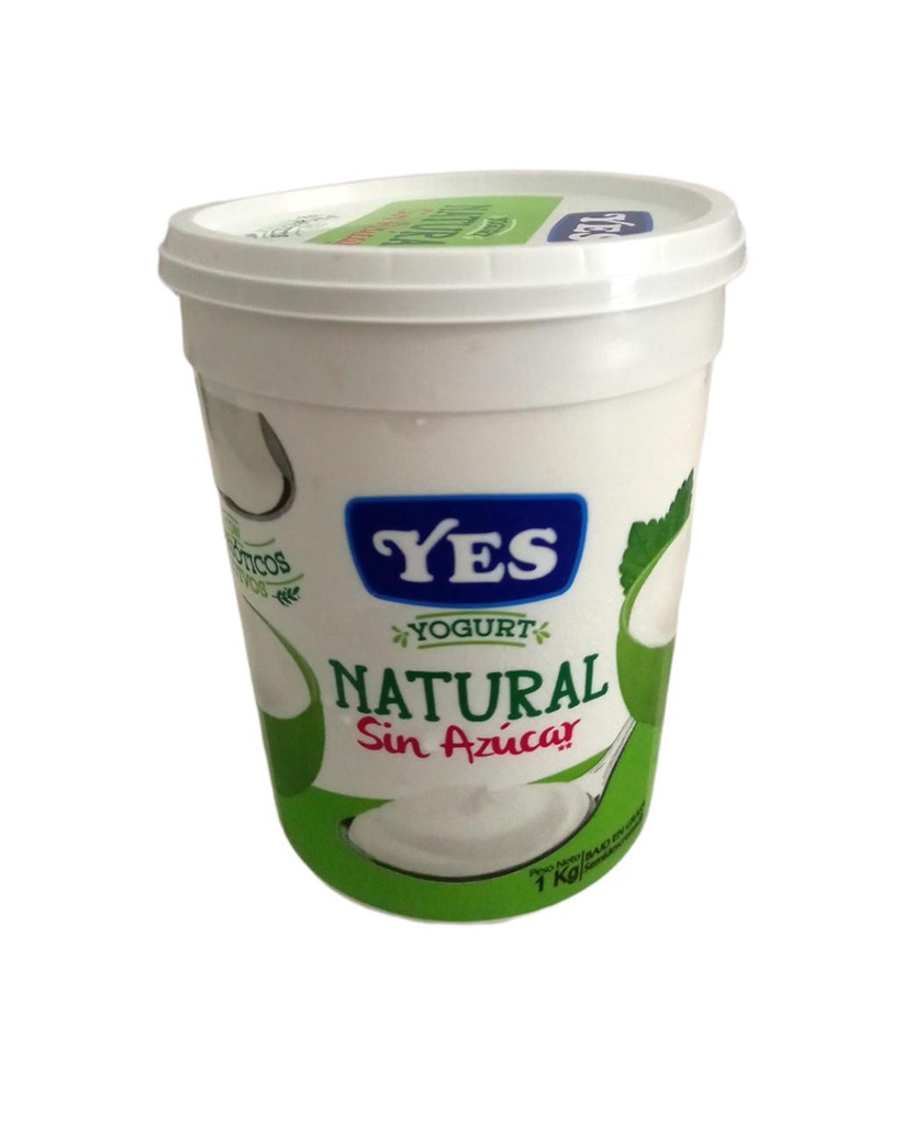 YOGURT YES NATURAL 1KG | Supermercado El Éxito