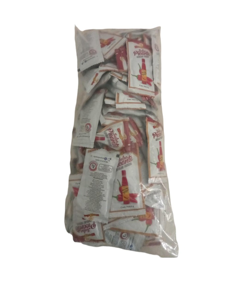 SALSA PICANTE SACHET 100 UNI | Supermercado El Éxito