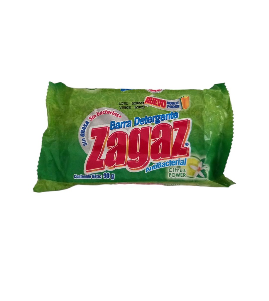 JABON LAVAPLATOS ZAGAZ 90G | Supermercado El Éxito