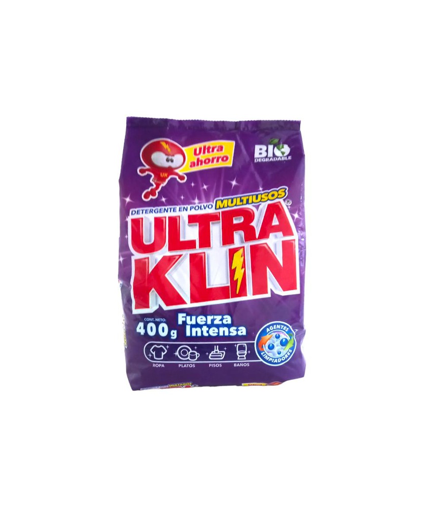 ULTRA KLIN FUERZA INTENSA 400G | Supermercado El Éxito