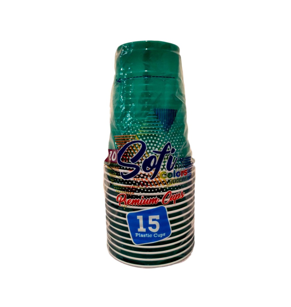 VASO PLASTICO #10 SOFI COLORS | Supermercado El Éxito