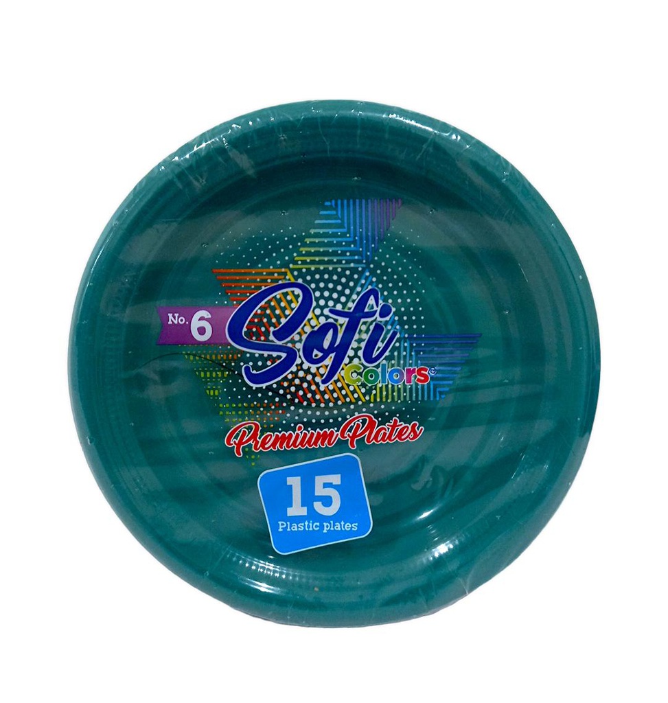 PLATO PLASTICO #06 SOFI COLORS | Supermercado El Éxito