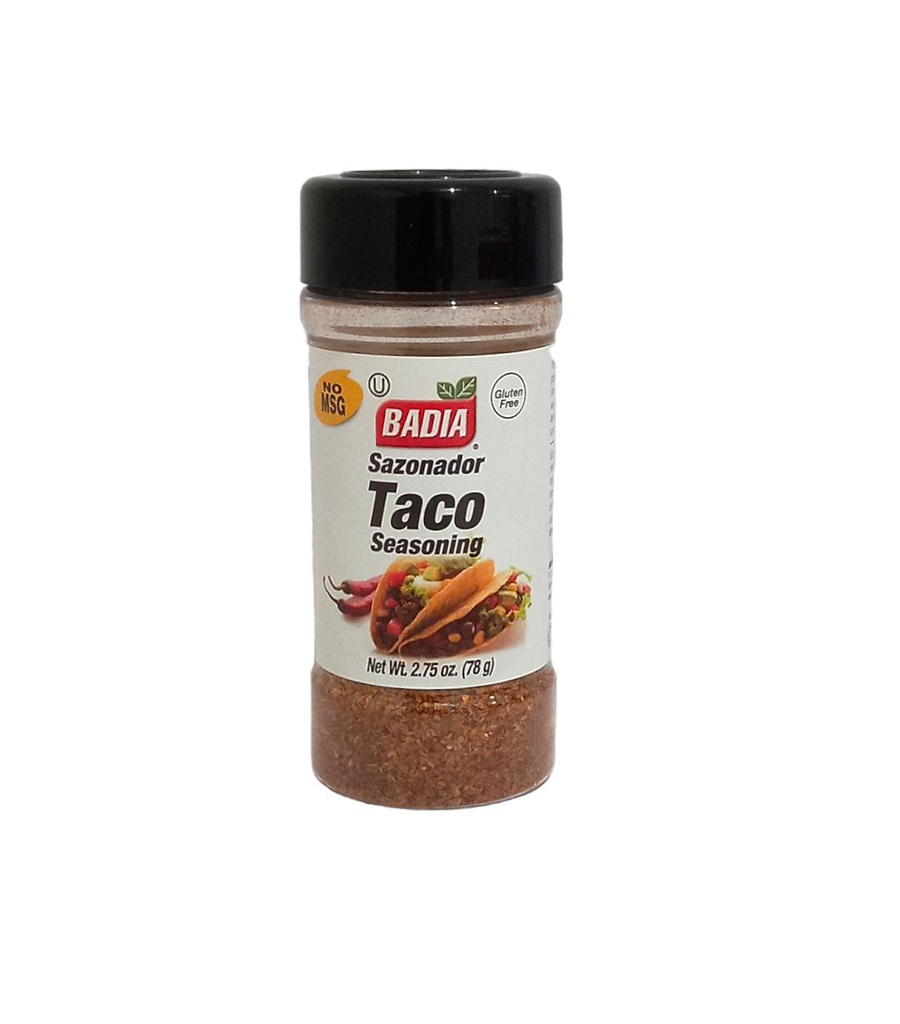 SAZONADOR TACO 78G BADIA | Supermercado El Éxito