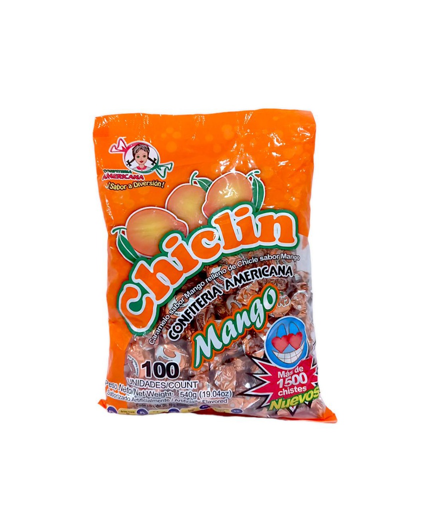 CONFITE CHICLIN MANGO 100UND S | Supermercado El Éxito