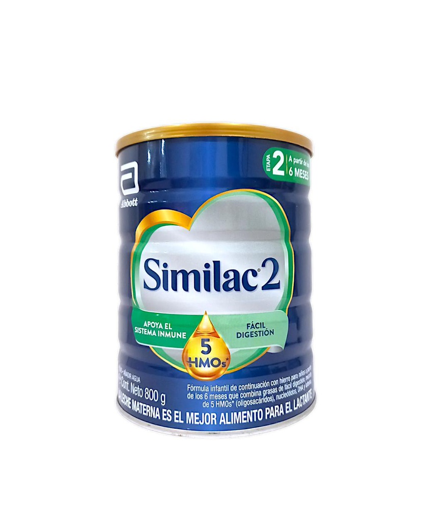 SIMILAC 2 / 5HMO 800 GRS | Supermercado El Éxito