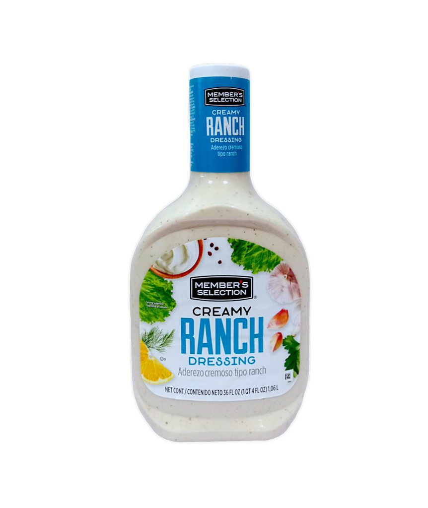 ADEREZO RANCH MEMBERS 36OZ | Supermercado El Éxito