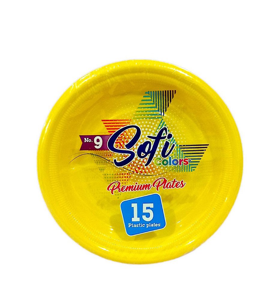 PLATO PLASTICO #09 SOFI COLORS | Supermercado El Éxito