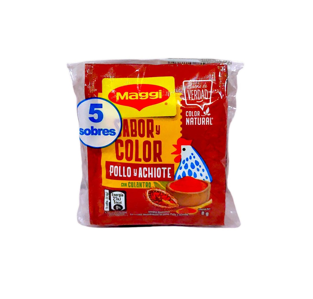 MAGGI SABOR Y COLOR POLLO/ACHI | Supermercado El Éxito