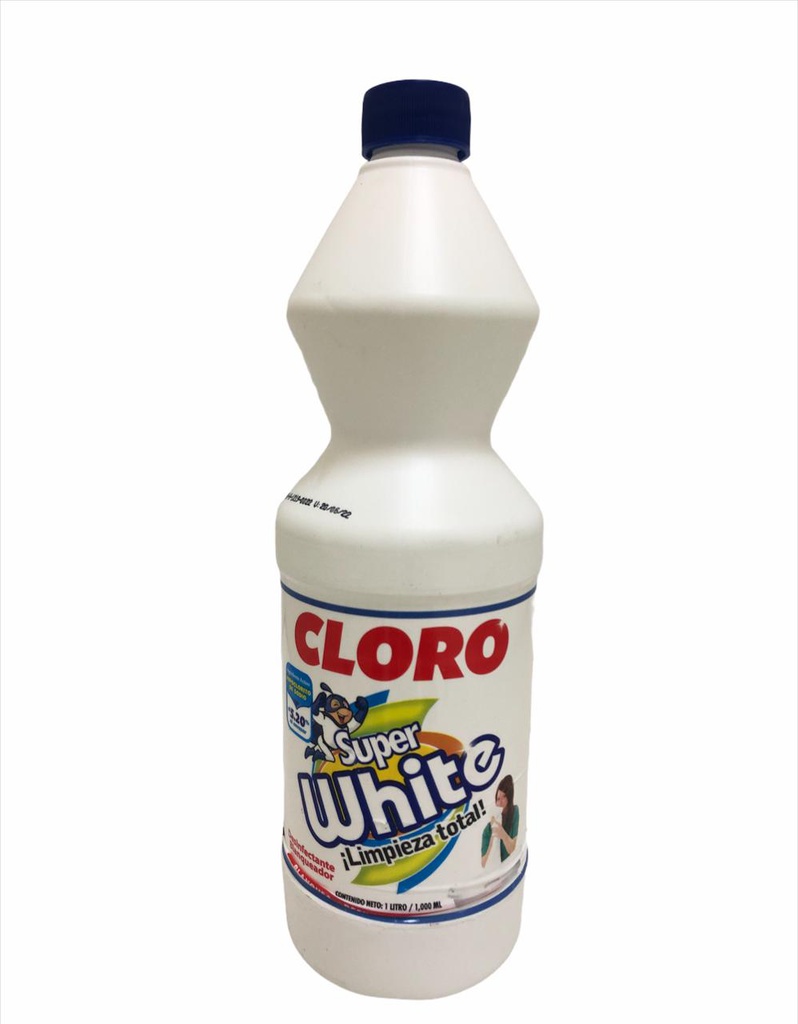 CLORO SUPER WHITE 1 LITRO | Supermercado El Éxito