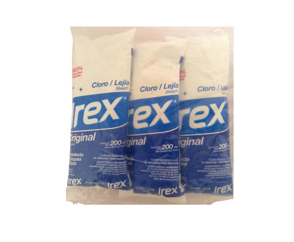 CLORO IREX 200 ML | Supermercado El Éxito