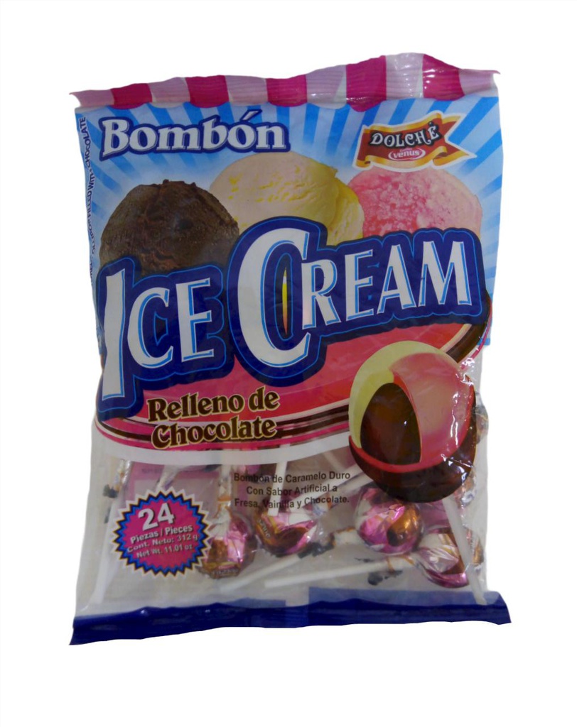 BOMBOM ICE CREAM VENUS RELLENO | Supermercado El Éxito