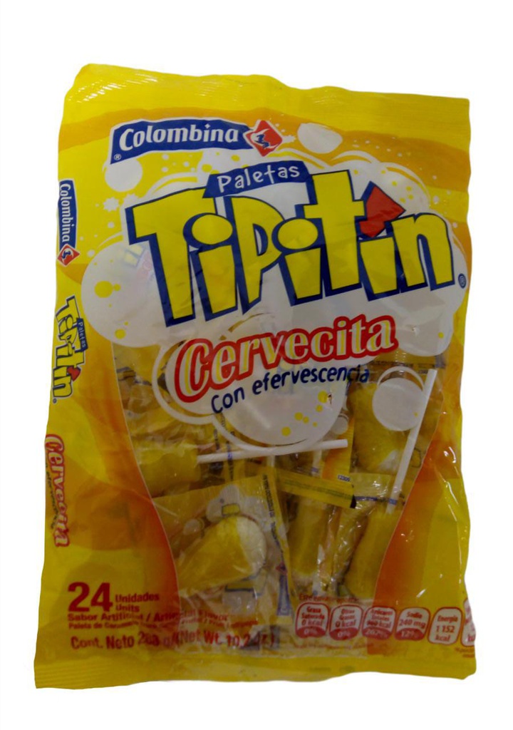 PALETA TIPITIN CERVECITA COLOM | Supermercado El Éxito